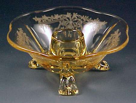 More Fostoria June Bows and Ribbons Etched Elegant Depression Glass ...