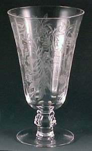 Glass Pattern Guide – Fostoria Heather Etched Crystal