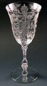 Rose Point Classic Etched Crystal Stemware and More