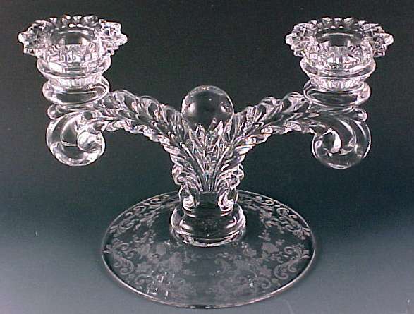 Let’s Reduce Confusion – Cambridge Glass Plates Chantilly Etch