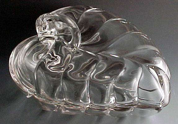 Gorgeous Crystal Leaf Candy Dish – Duncan Miller Sylvan Glass