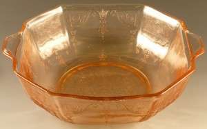 Pink and Green Depression Glass Squared – Princess