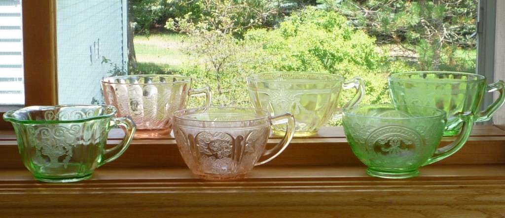 Ideas to Display Your Collection of Colored Depression Glass