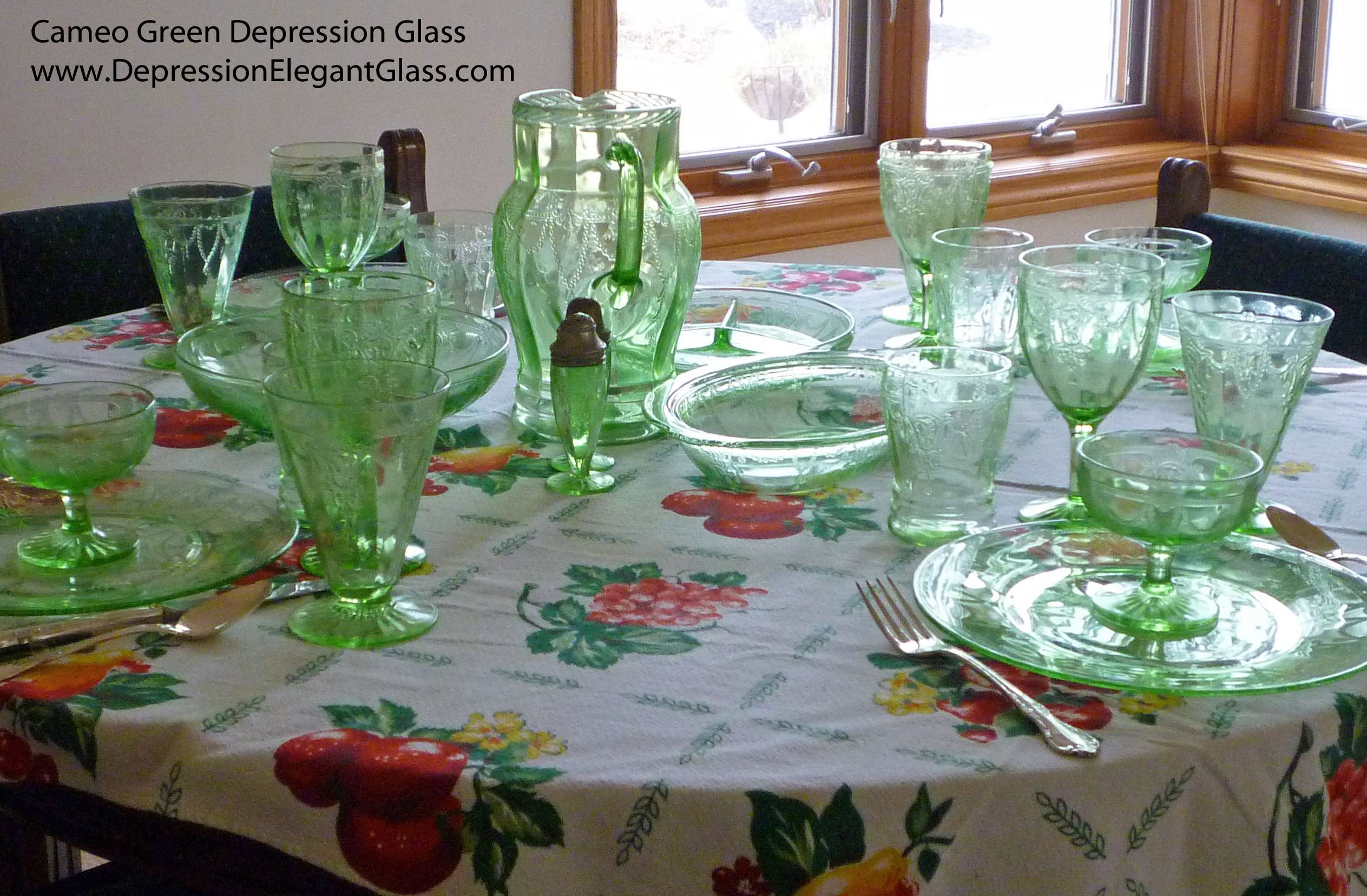 Collecting Cameo Depression Glass