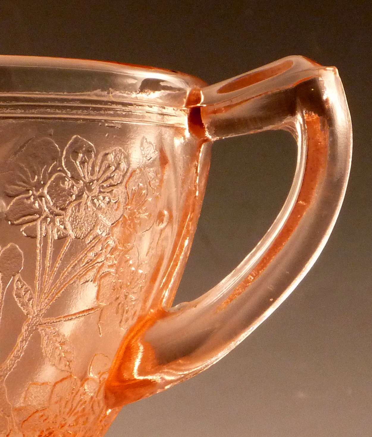 Another Tip to Spot Reproduction Cherry Blossom Depression Glass