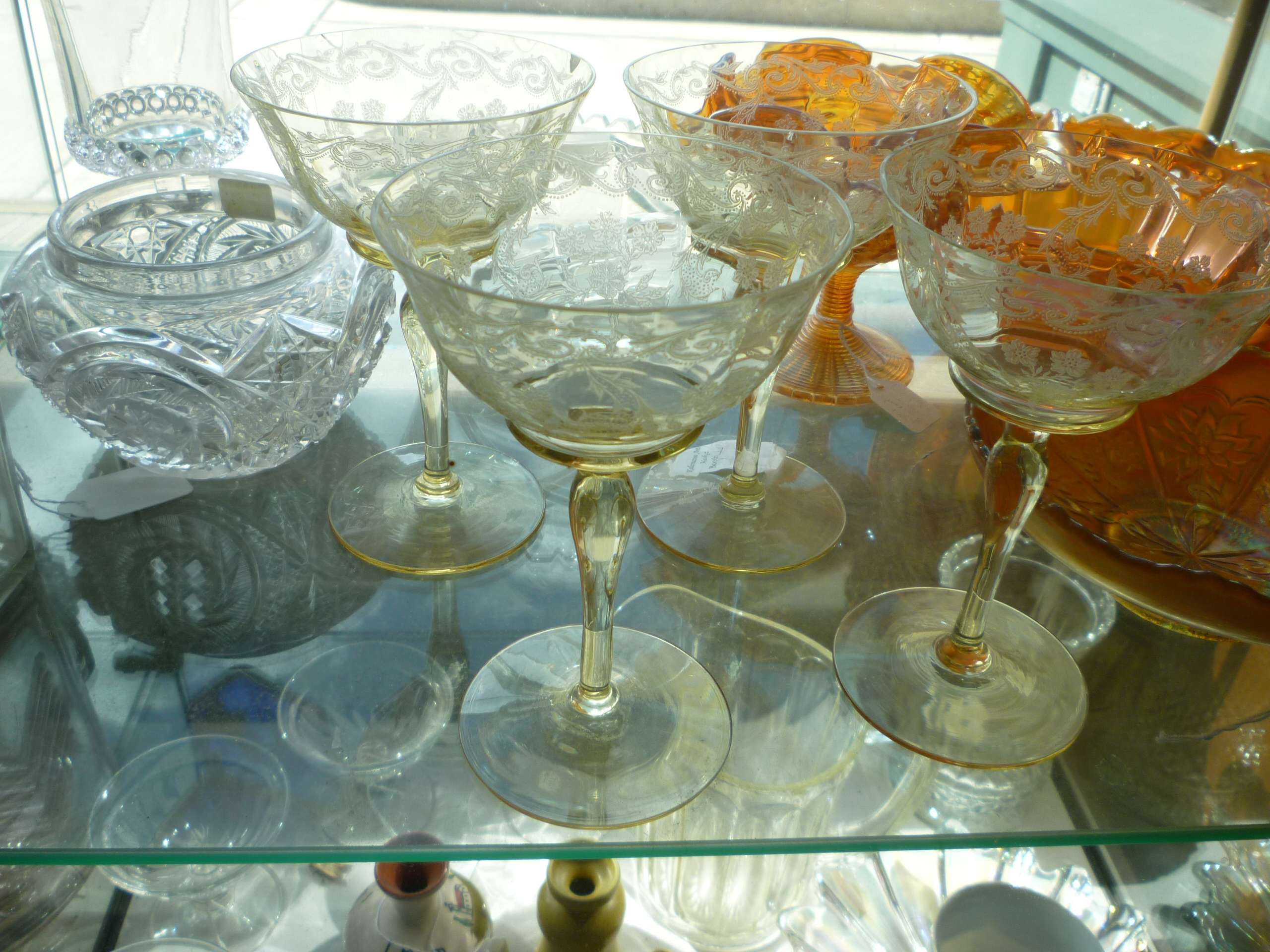 Crystal, Decagon and a Nifty Clock – Antiquing Together in Downtown ...