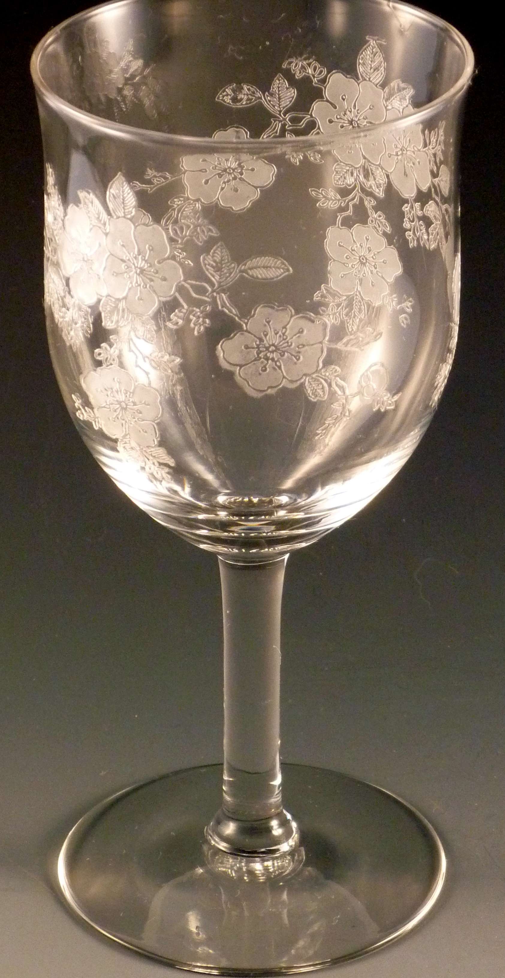 Glass Pick of the Week: Secretaries Primrose Etched Crystal Goblet ...