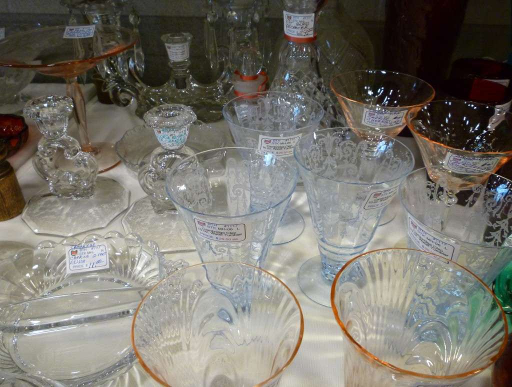 Cleo – Early Etched Elegant Depression Glass from Cambridge