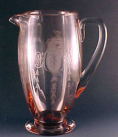 Tiffin Elegant Depression Glass Etched with Birds – Pheasants and More ...