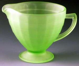 Block Optic – Another Depression Glass Pattern with Lots of Choices