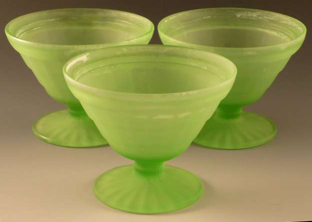 Block Optic – Another Depression Glass Pattern with Lots of Choices