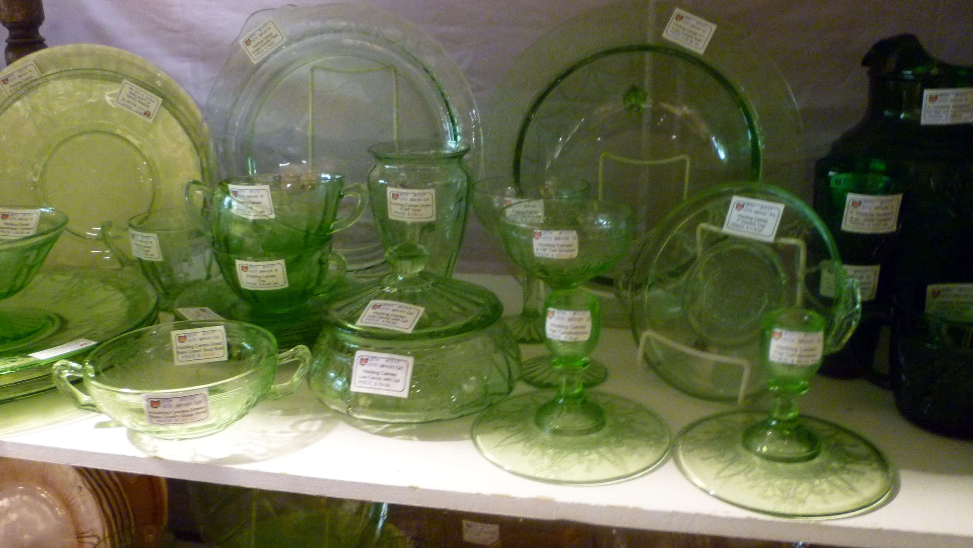 Virtual Depression Glass Show – Let’s Walk Through a Booth – Glass Show ...
