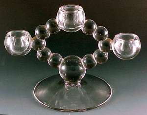 Imperial Candlewick Candle Holders – Two Examples - Depression and ...