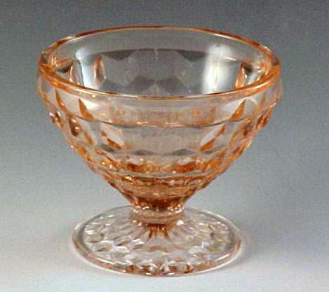 Cube Depression Glass from Jeannette aka Cubist