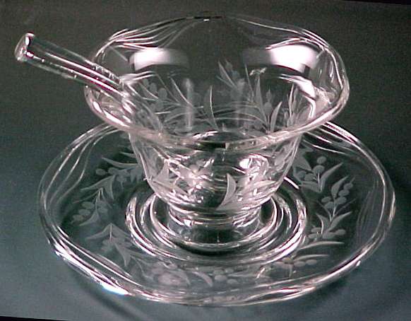 Vintage Glass Mayonnaise Sets – Elegant Trifles
