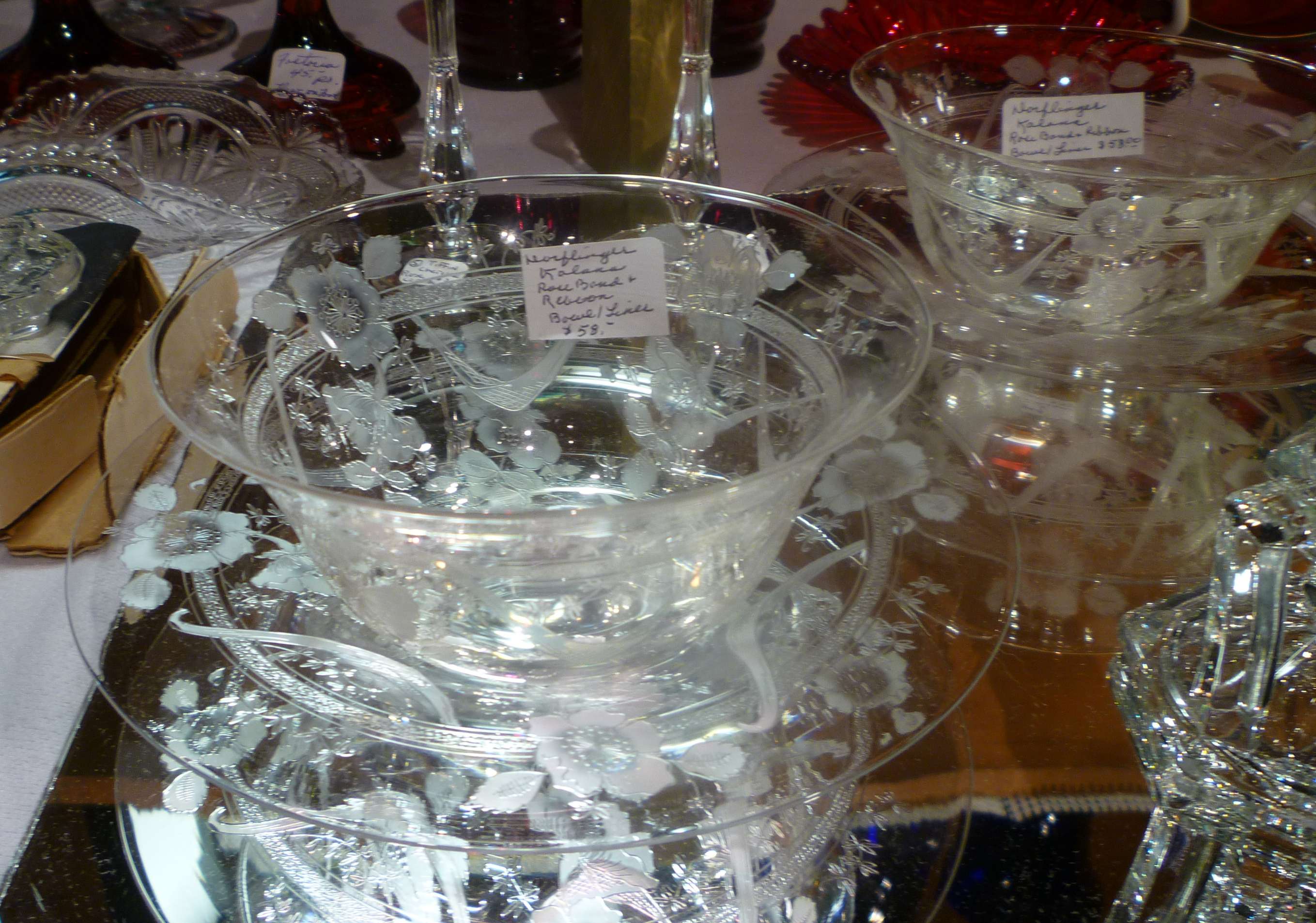 Wow! Beautiful and Rarely-Seen Glass at the Depression Glass Show