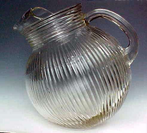 Hex Optic and Homespun Depression Glass from Jeannette