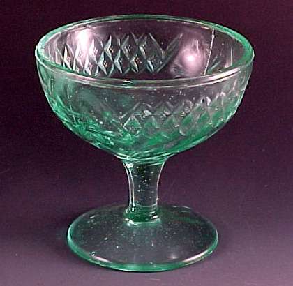 Floral and Diamond Depression Glass Pattern from Jeannette - Depression ...