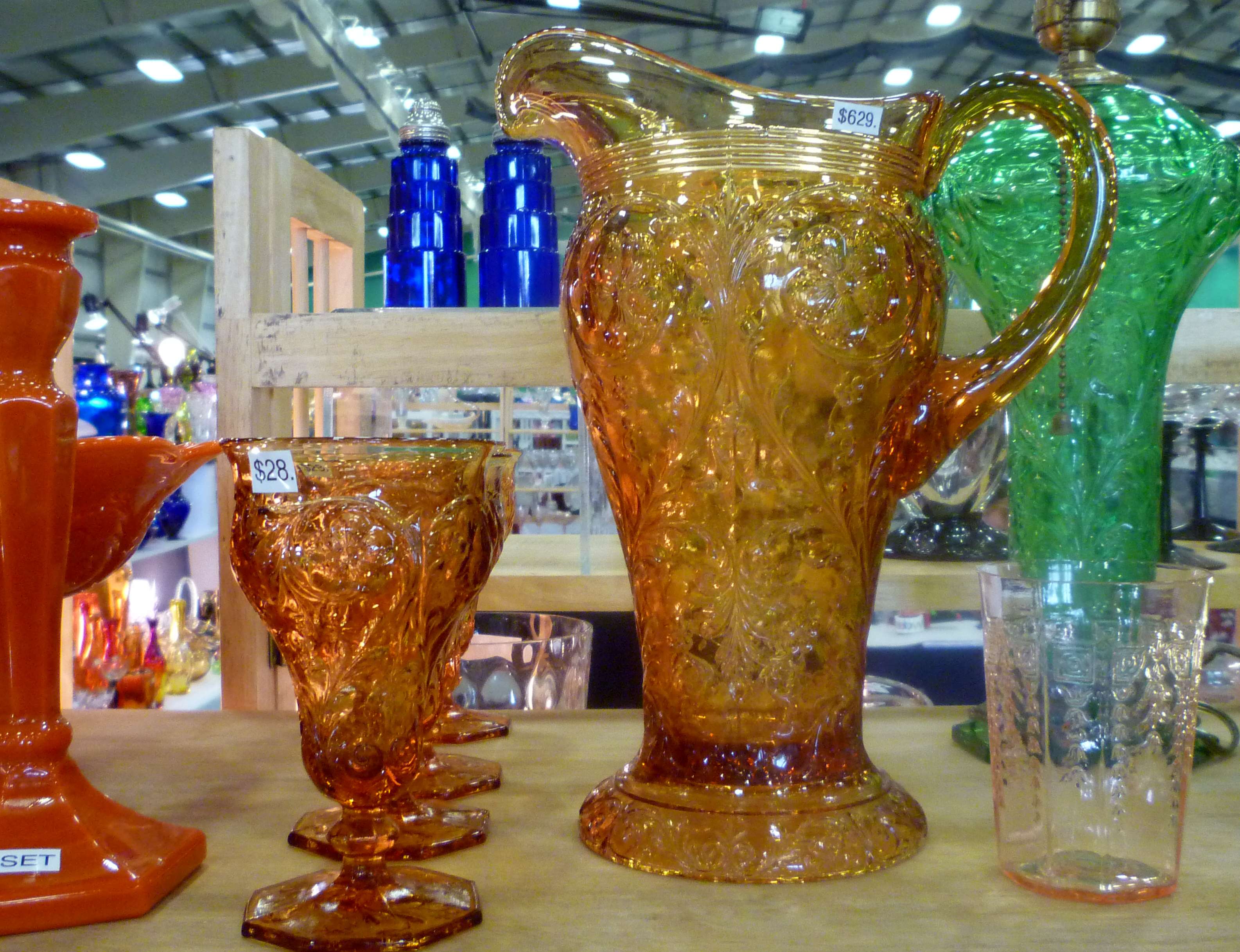 McKee Rock Crystal – Lovely Depression Glass in Rich Colors