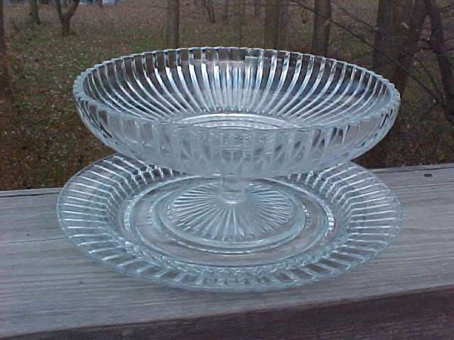 Vintage Glass Mayonnaise Sets – Elegant Trifles