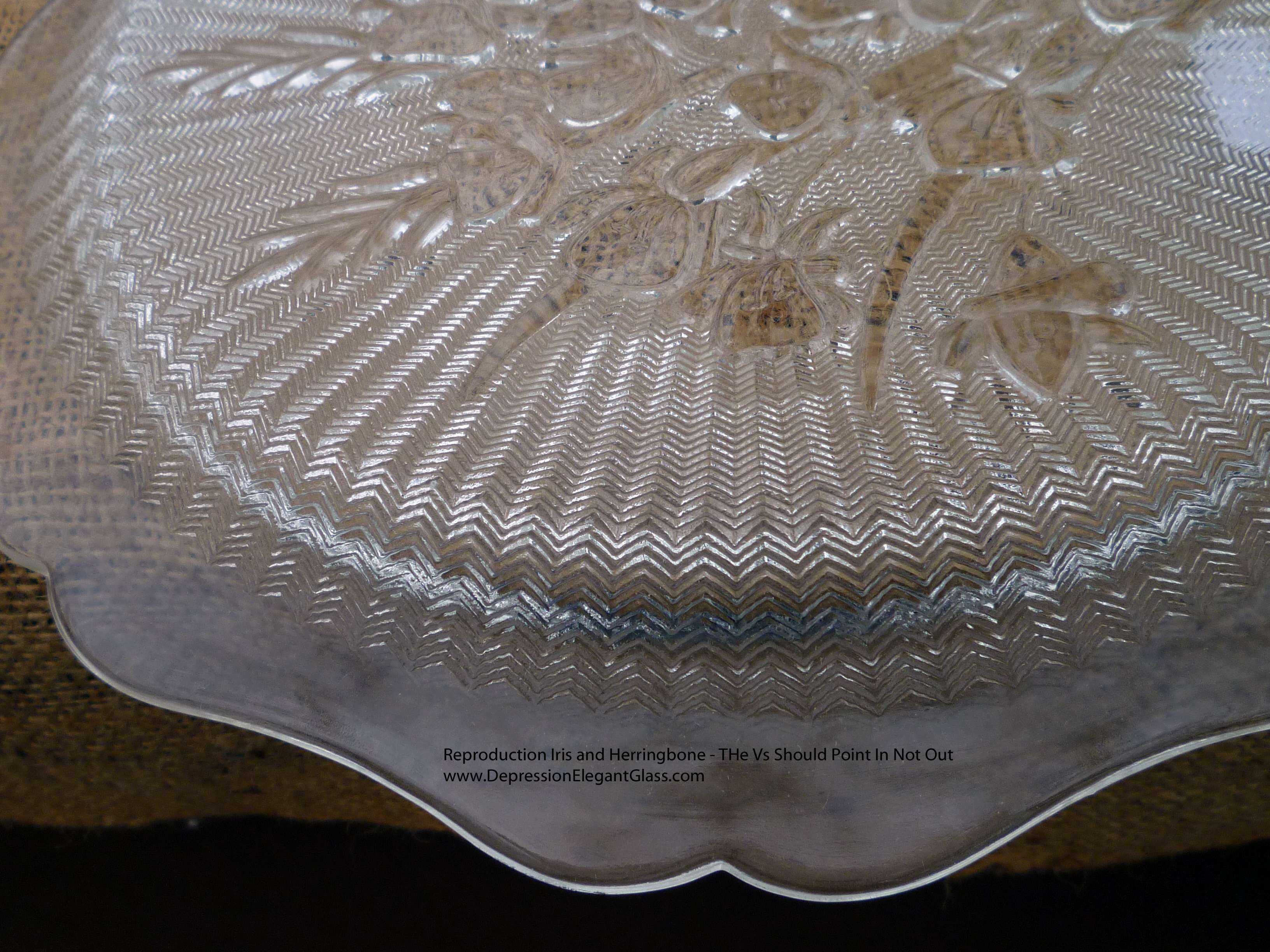 Found: Reproduction Iris and Herringbone Crystal Plates