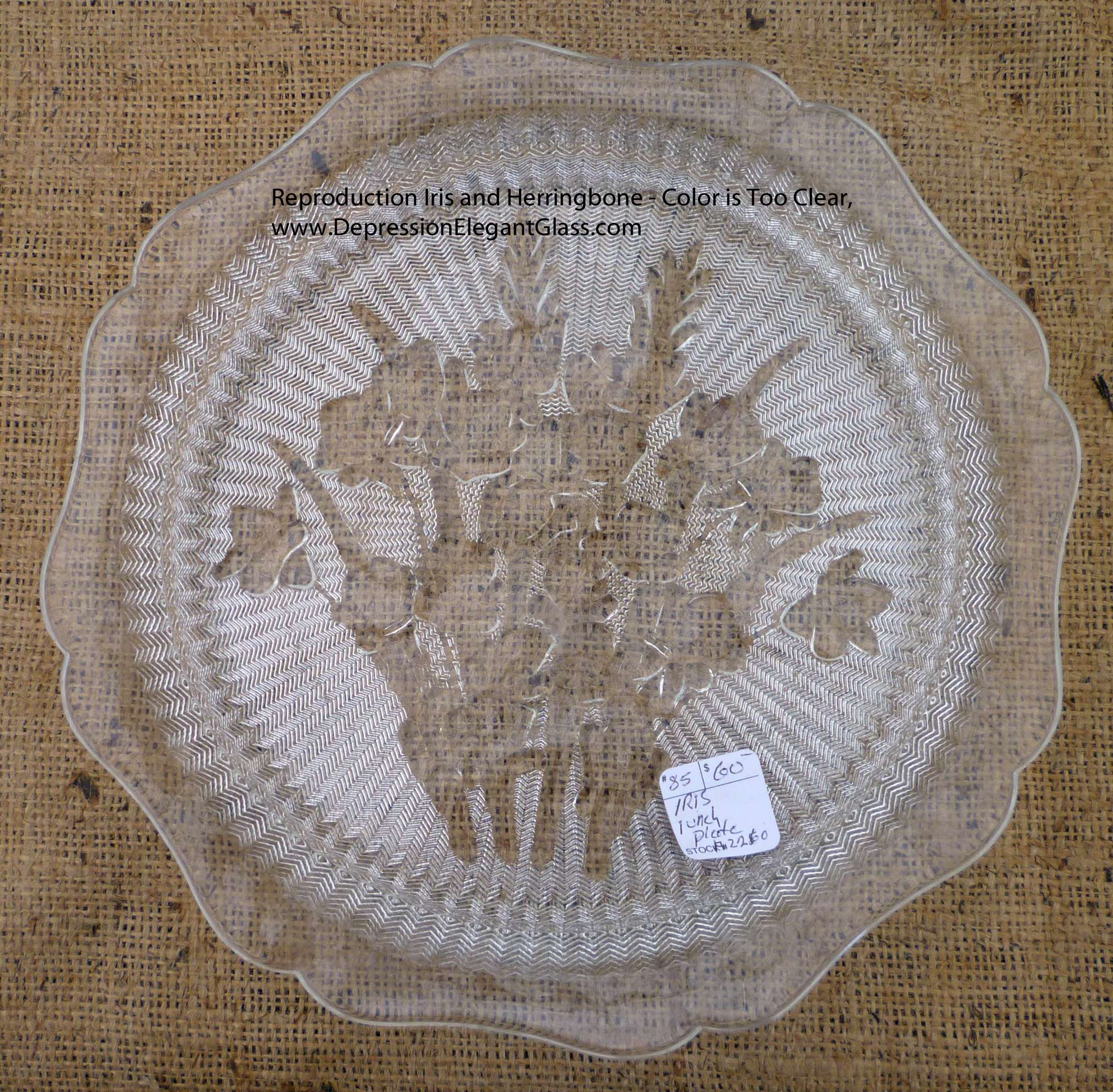 Found: Reproduction Iris and Herringbone Crystal Plates